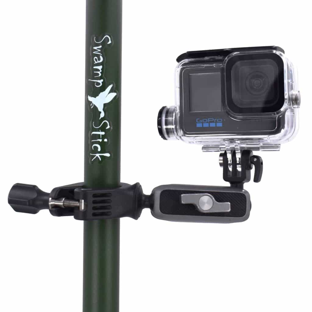 Keep hunting gear dry with hunting poles, decoy stands - Swamp Stick